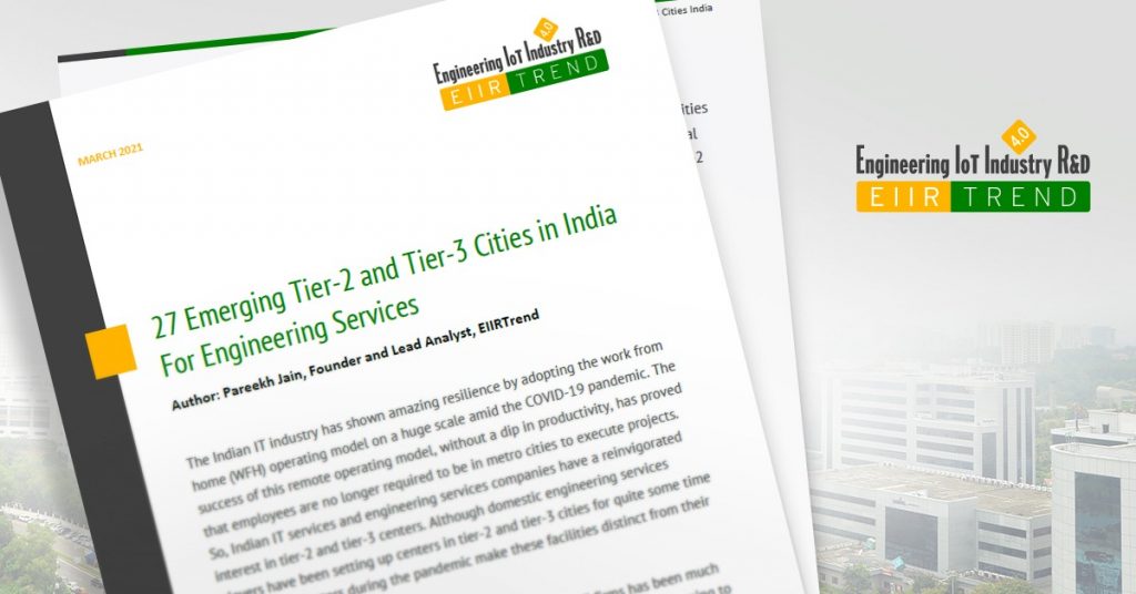 27 Emerging Tier-2 and Tier-3 Cities in India For Engineering Services ...